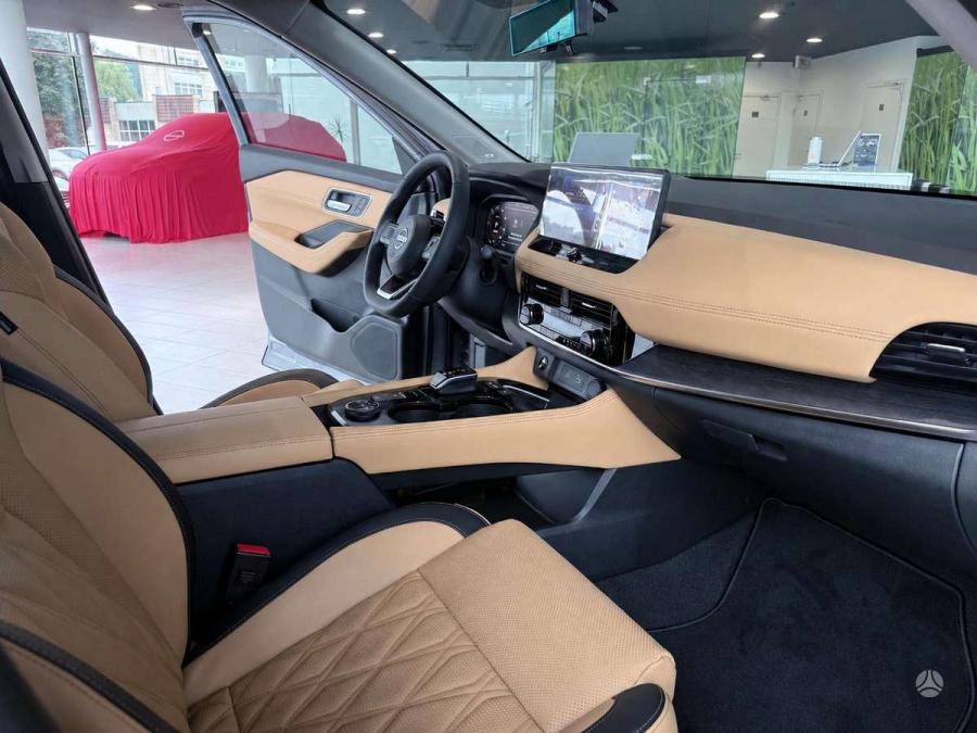 Pelēks Nissan X-Trail 2025 Viļņa, ar dzinēja tilpumu 1.50 L un nobraukumu 0 tūkst. km par 48900 €, foto 20 vietnē AUTOMOTO.COM.LV