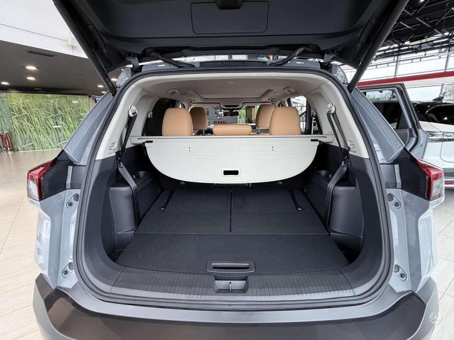 Pelēks Nissan X-Trail 2025 Viļņa, ar dzinēja tilpumu 1.50 L un nobraukumu 0 tūkst. km par 48900 €, foto 31 vietnē AUTOMOTO.COM.LV
