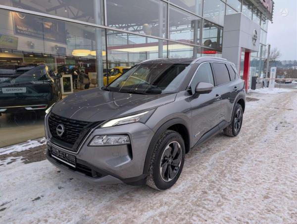 Pelēks Nissan X-Trail 2026 Viļņa, ar dzinēja tilpumu 1.50 L un nobraukumu 15 tūkst. km par 43190 €, foto 1 vietnē AUTOMOTO.COM.LV