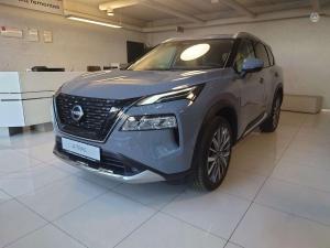 Grey Nissan X-Trail 2026 in Kaunas, with an engine capacity of 1.50 L and mileage of 0 thousand km for 47490 €, photo  on AUTOMOTO.COM.LV