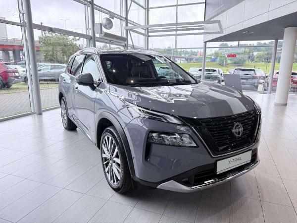 Grey Nissan X-Trail 2026 in Vilnius, with an engine capacity of 1.50 L and mileage of 0 thousand km for 48900 €, photo 6 on AUTOMOTO.COM.LV