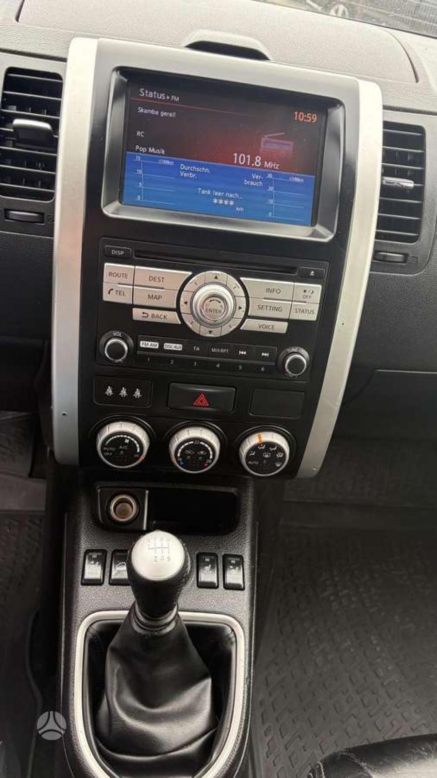 Pelēks Nissan X-Trail 2012 Marijampole, ar dzinēja tilpumu 2.00 L un nobraukumu 247 tūkst. km par 5550 €, foto 13 vietnē AUTOMOTO.COM.LV