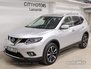 Pelēks Nissan X-Trail 2017 Tallina, ar dzinēja tilpumu 1.60 L un nobraukumu 90 tūkst. km par 11900 €, foto  vietnē AUTOMOTO.COM.LV