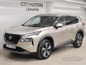 Pelēks Nissan X-Trail 2024 Tallina, ar dzinēja tilpumu 1.50 L un nobraukumu 57 tūkst. km par 30900 €, foto  vietnē AUTOMOTO.COM.LV