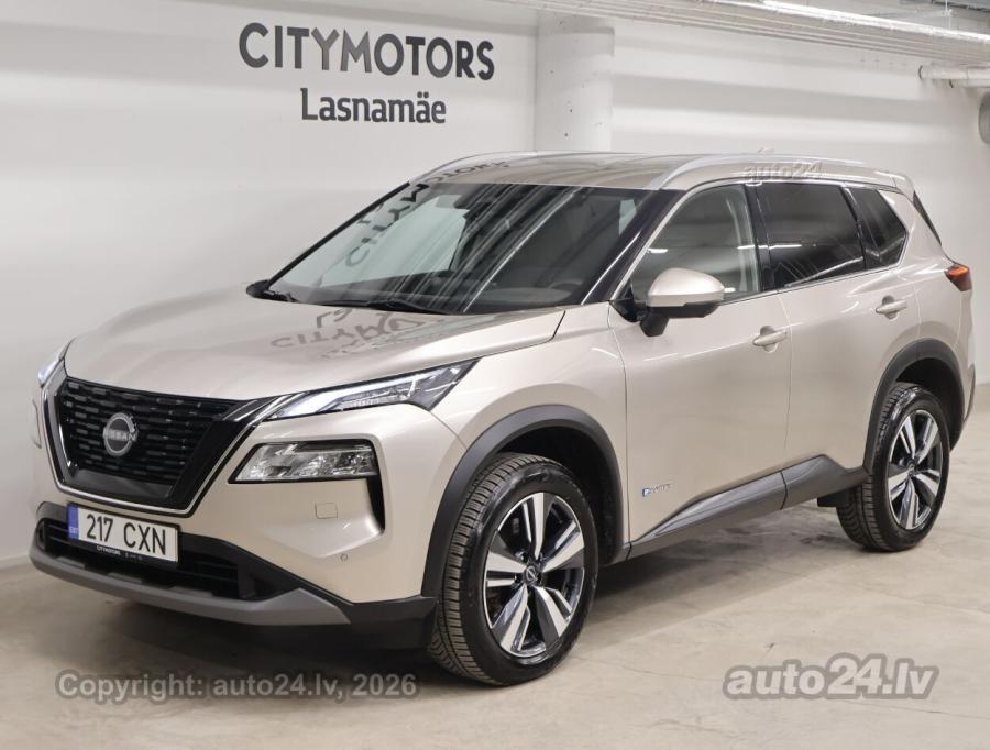 Pelēks Nissan X-Trail 2024 Tallina, ar dzinēja tilpumu 1.50 L un nobraukumu 57 tūkst. km par 30900 €, foto 1 vietnē AUTOMOTO.COM.LV