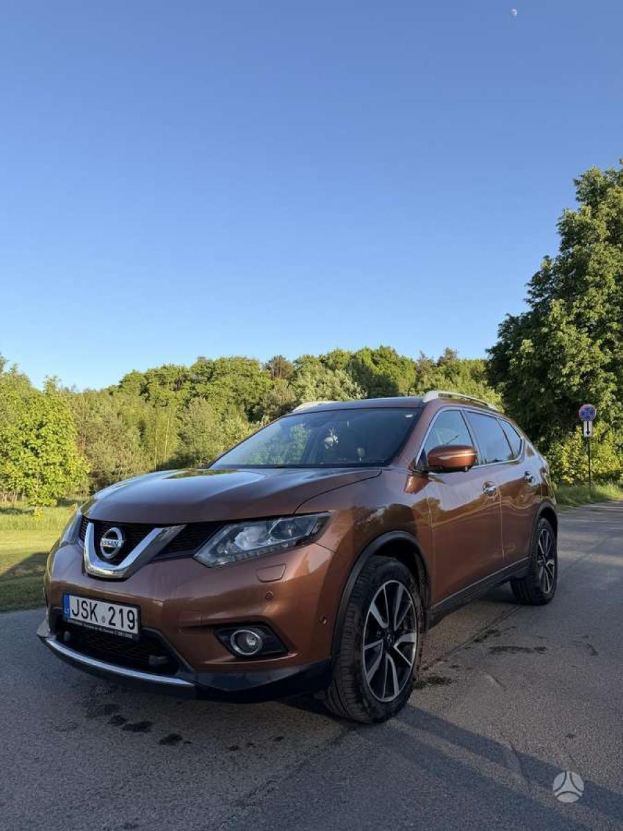 Oranžs Nissan X-Trail 2017 Viļņa, ar dzinēja tilpumu 1.60 L un nobraukumu 191 tūkst. km par 9500 €, foto 3 vietnē AUTOMOTO.COM.LV
