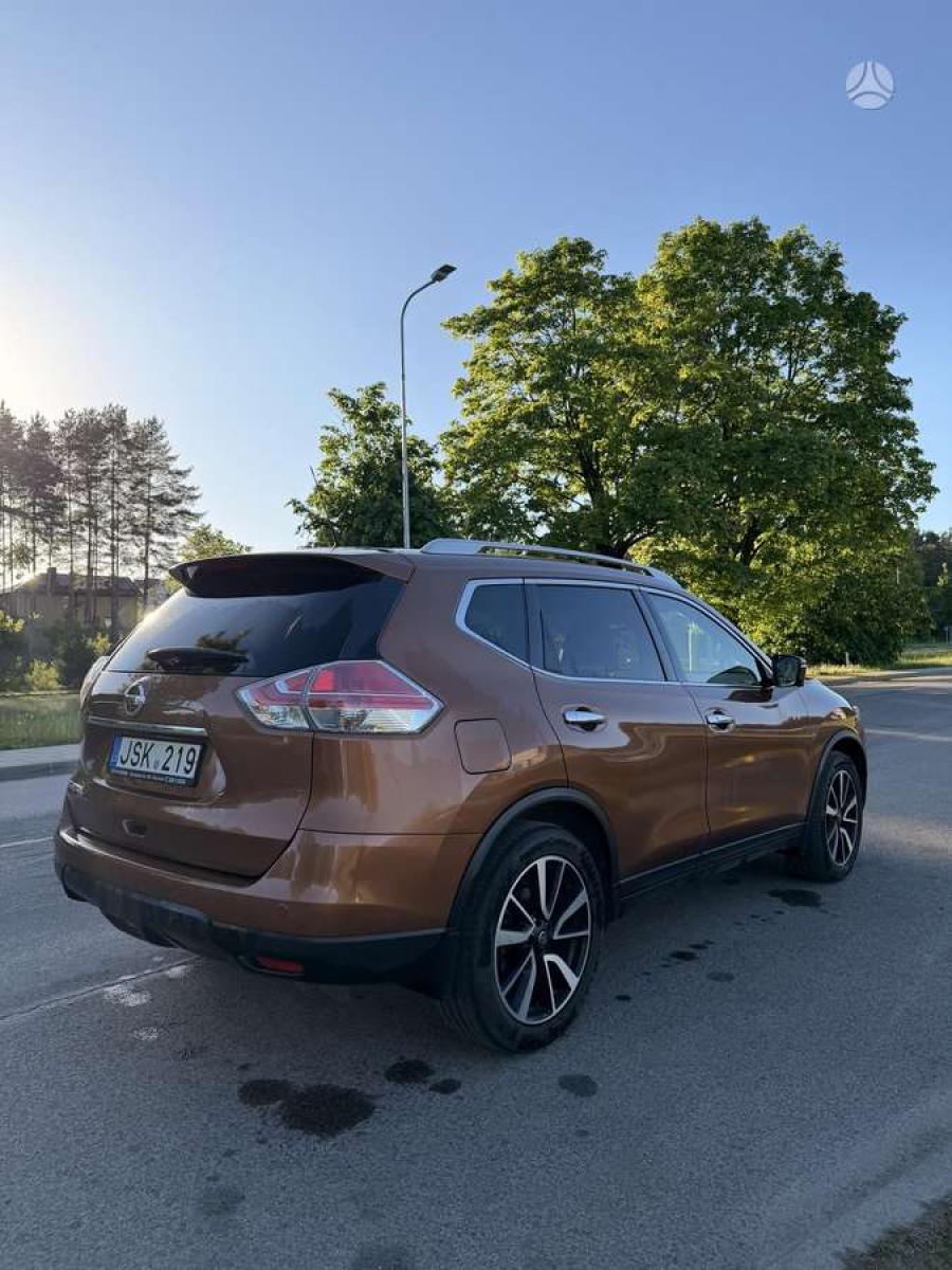 Oranžs Nissan X-Trail 2017 Viļņa, ar dzinēja tilpumu 1.60 L un nobraukumu 191 tūkst. km par 9500 €, foto 7 vietnē AUTOMOTO.COM.LV