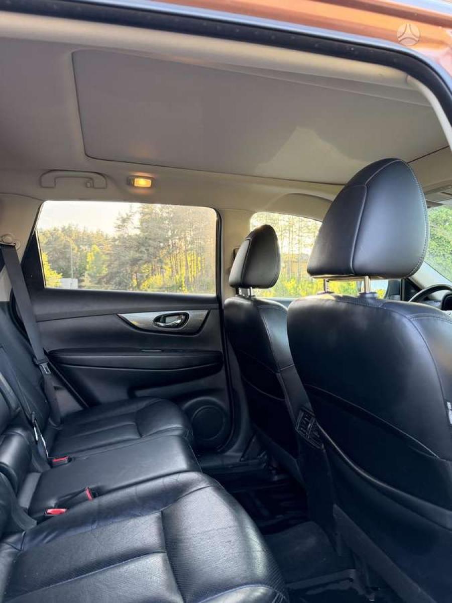 Oranžs Nissan X-Trail 2017 Viļņa, ar dzinēja tilpumu 1.60 L un nobraukumu 191 tūkst. km par 9500 €, foto 12 vietnē AUTOMOTO.COM.LV