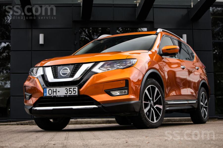 Orange Nissan X-Trail 2018 in Jelgava, with an engine capacity of 2.00 L and mileage of 0 thousand km for 15200 €, photo 4 on AUTOMOTO.COM.LV