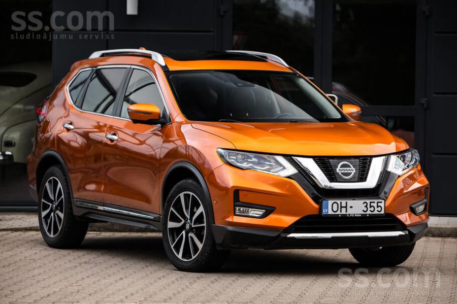 Orange Nissan X-Trail 2018 in Jelgava, with an engine capacity of 2.00 L and mileage of 0 thousand km for 15200 €, photo 5 on AUTOMOTO.COM.LV