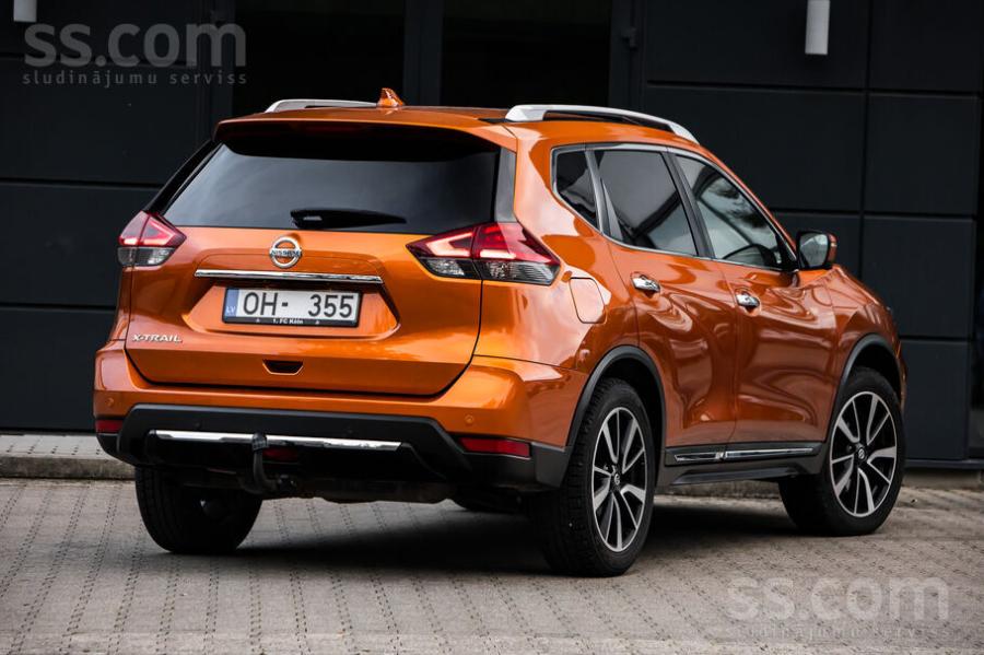 Orange Nissan X-Trail 2018 in Jelgava, with an engine capacity of 2.00 L and mileage of 0 thousand km for 15200 €, photo 6 on AUTOMOTO.COM.LV