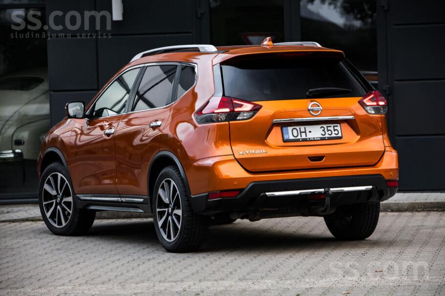 Orange Nissan X-Trail 2018 in Jelgava, with an engine capacity of 2.00 L and mileage of 0 thousand km for 15200 €, photo 9 on AUTOMOTO.COM.LV