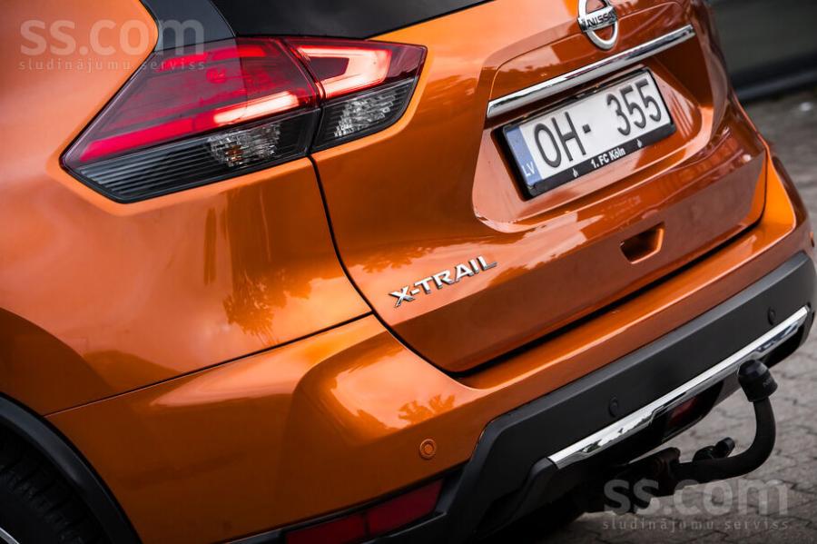 Orange Nissan X-Trail 2018 in Jelgava, with an engine capacity of 2.00 L and mileage of 0 thousand km for 15200 €, photo 10 on AUTOMOTO.COM.LV