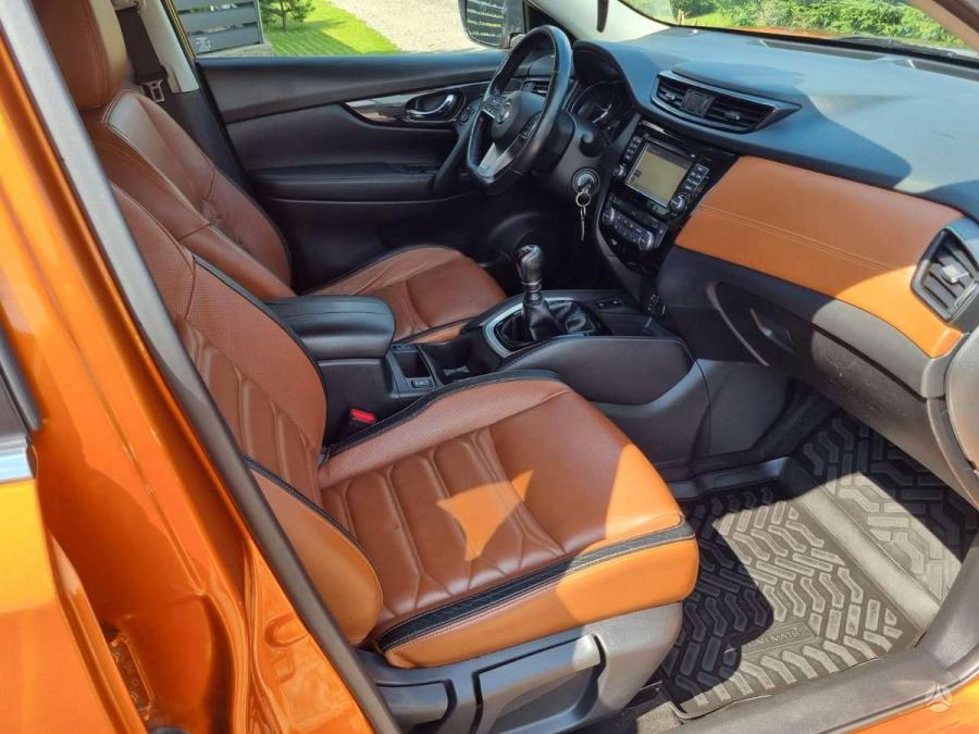 Oranžs Nissan X-Trail 2019 Alīta, ar dzinēja tilpumu 1.62 L un nobraukumu 126 tūkst. km par 9500 €, foto 10 vietnē AUTOMOTO.COM.LV
