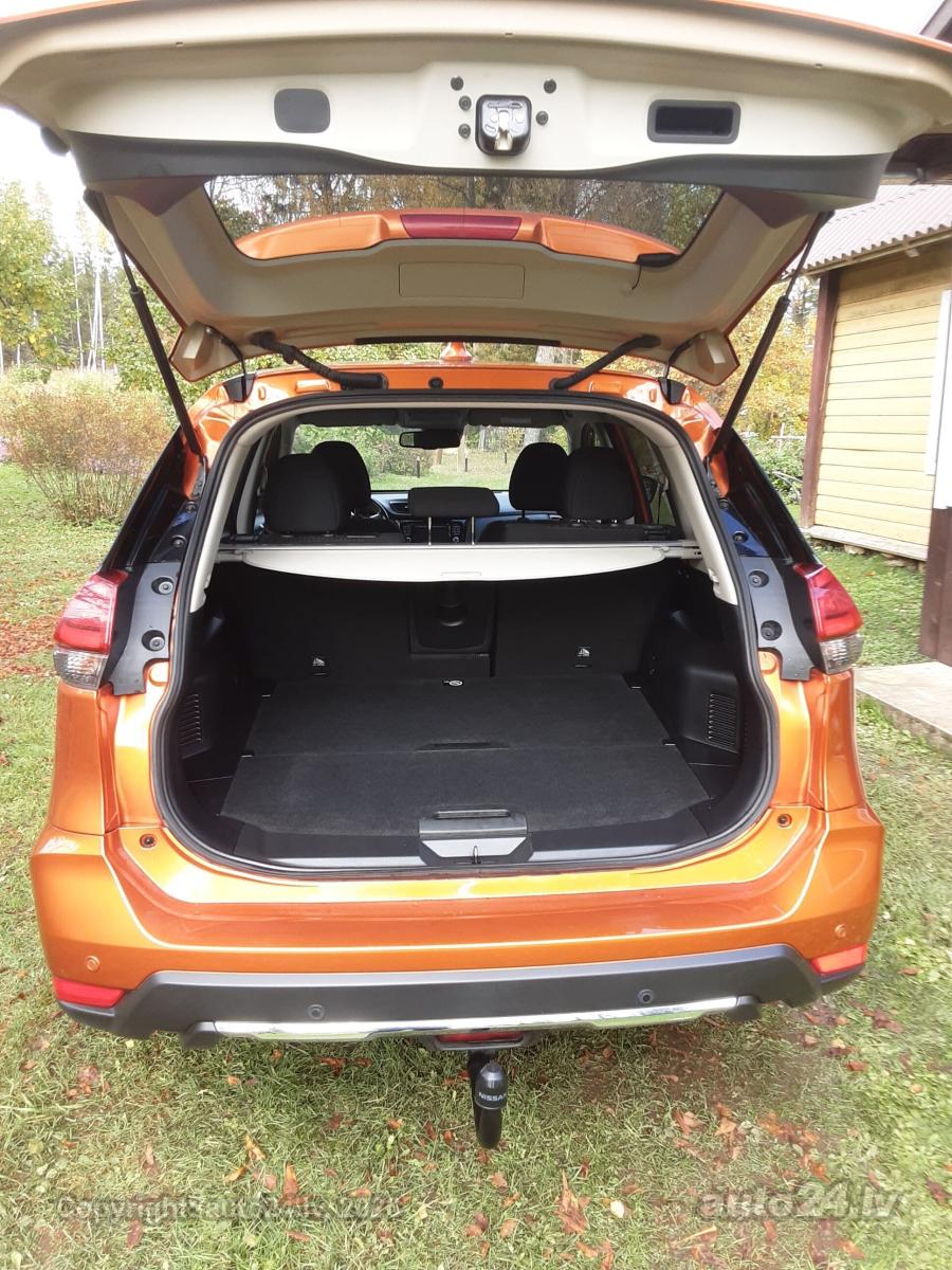 Orange Nissan X-Trail 2019 in Tallinn, with an engine capacity of 1.30 L and mileage of 68 thousand km for 17500 €, photo 8 on AUTOMOTO.COM.LV