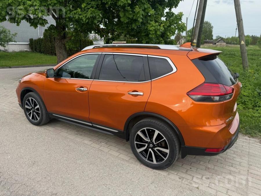 Orange Nissan X-Trail 2020 in Riga, with an engine capacity of 1.70 L and mileage of 73 thousand km for 19500 €, photo 4 on AUTOMOTO.COM.LV