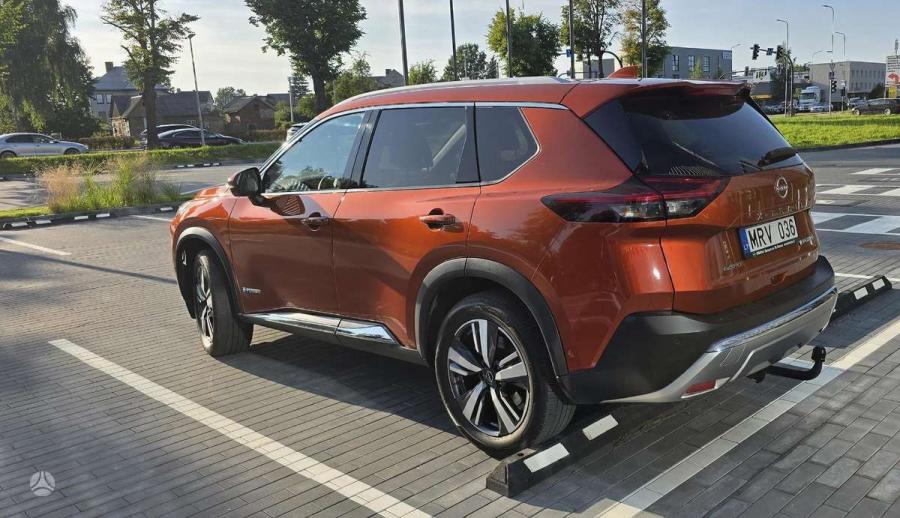 Oranžs Nissan X-Trail 2023 Kauņa, ar dzinēja tilpumu 1.50 L un nobraukumu 54 tūkst. km par 33950 €, foto 5 vietnē AUTOMOTO.COM.LV