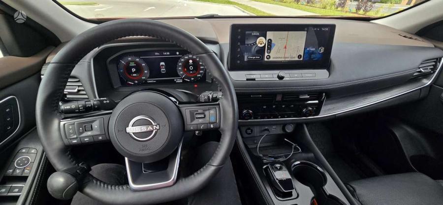 Oranžs Nissan X-Trail 2023 Kauņa, ar dzinēja tilpumu 1.50 L un nobraukumu 54 tūkst. km par 33950 €, foto 11 vietnē AUTOMOTO.COM.LV