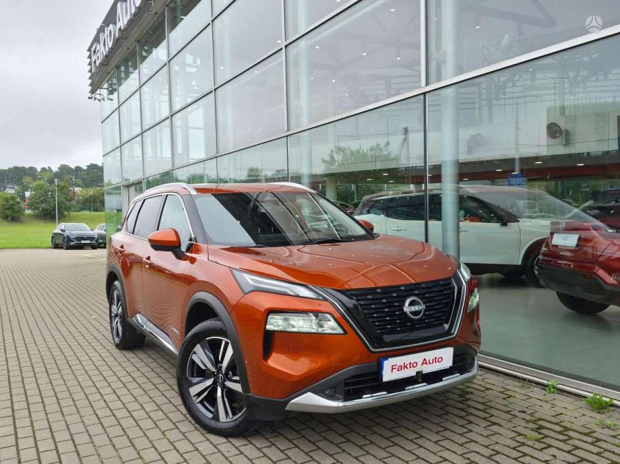 Orange Nissan X-Trail 2023 in Vilnius, with an engine capacity of 1.50 L and mileage of 55 thousand km for 34500 €, photo 7 on AUTOMOTO.COM.LV