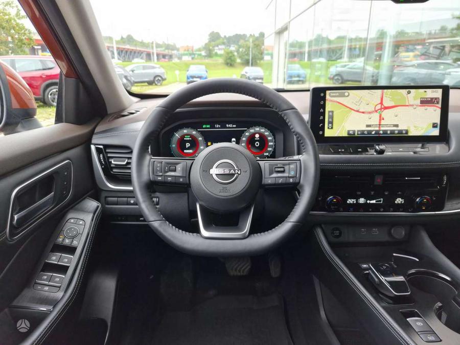 Orange Nissan X-Trail 2023 in Vilnius, with an engine capacity of 1.50 L and mileage of 55 thousand km for 34500 €, photo 15 on AUTOMOTO.COM.LV
