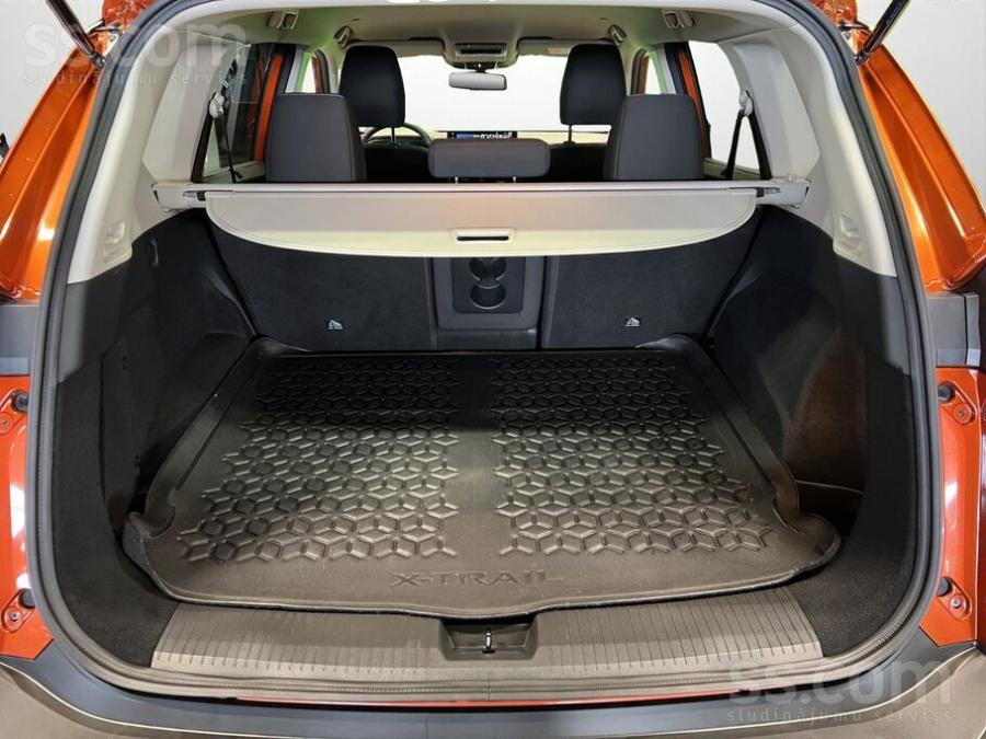 Oranžs Nissan X-Trail 2023 Rīga, ar dzinēja tilpumu 1.50 L un nobraukumu 34 tūkst. km par 29990 €, foto 21 vietnē AUTOMOTO.COM.LV