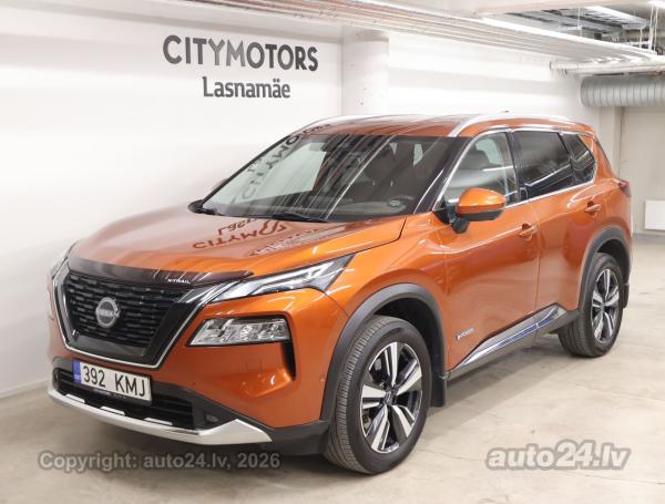 Oranžs Nissan X-Trail 2024 Tallina, ar dzinēja tilpumu 1.50 L un nobraukumu 67 tūkst. km par 32900 €, foto  vietnē AUTOMOTO.COM.LV