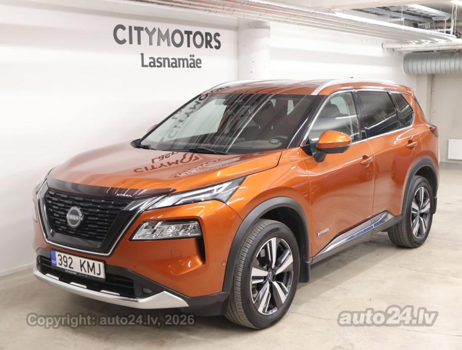 Oranžs Nissan X-Trail 2024 Tallina, ar dzinēja tilpumu 1.50 L un nobraukumu 67 tūkst. km par 32900 €, foto 1 vietnē AUTOMOTO.COM.LV