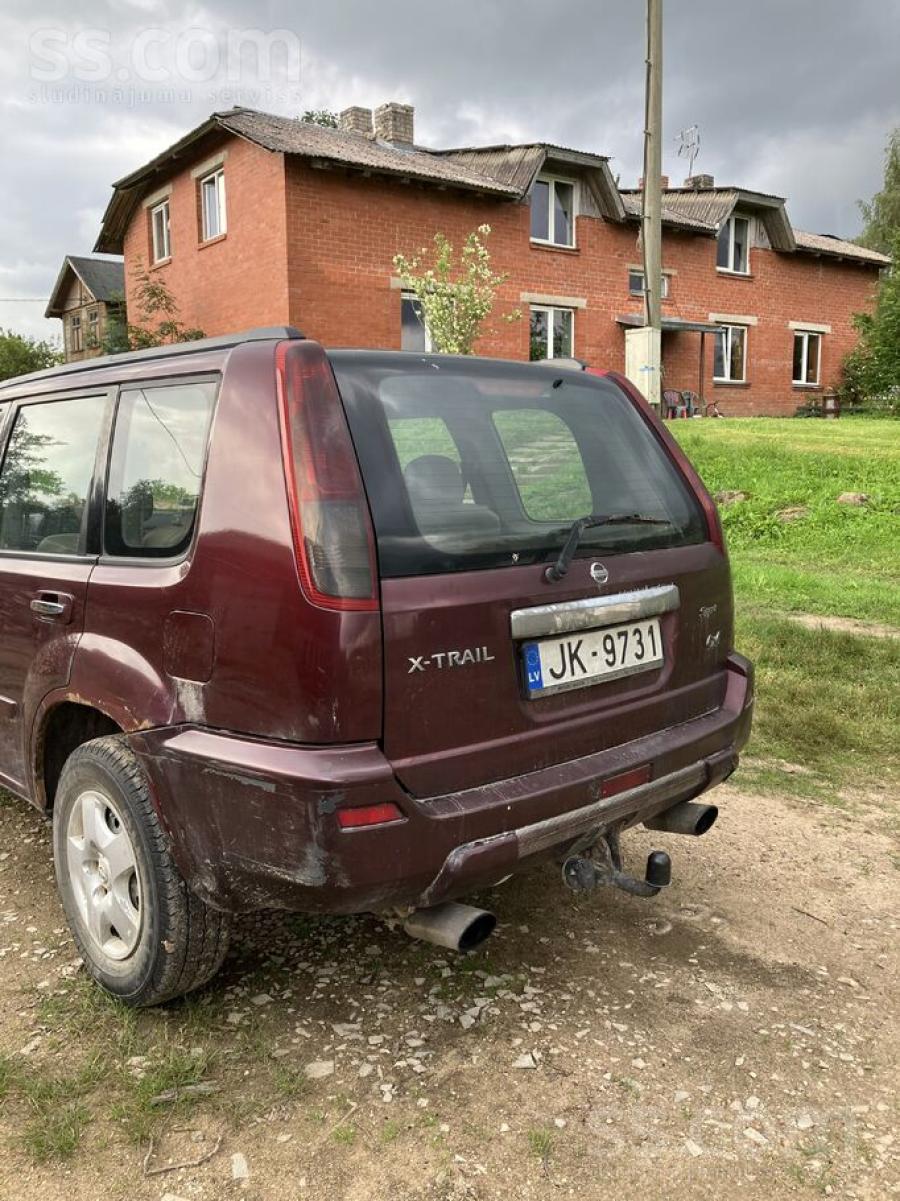 Sarkans Nissan X-Trail 2002 Cēsis, ar dzinēja tilpumu 2.00 L un nobraukumu 0 tūkst. km par 900 €, foto 4 vietnē AUTOMOTO.COM.LV