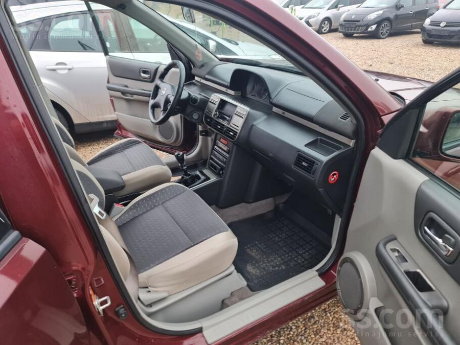 Sarkans Nissan X-Trail 2003 Cēsis, ar dzinēja tilpumu 2.20 L un nobraukumu 213 tūkst. km par 2350 €, foto 12 vietnē AUTOMOTO.COM.LV