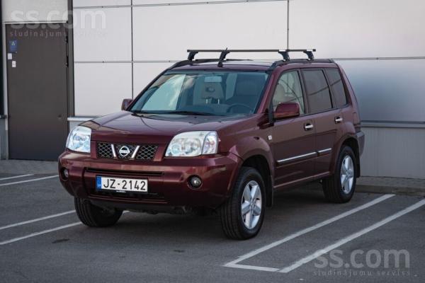 Sarkans Nissan X-Trail 2005 Rīga, ar dzinēja tilpumu 2.20 L un nobraukumu 232 tūkst. km par 3490 €, foto 1 vietnē AUTOMOTO.COM.LV