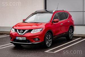 Red Nissan X-Trail 2014 in Riga, with an engine capacity of 1.60 L and mileage of 0 thousand km for 10250 €, photo 1 on AUTOMOTO.COM.LV