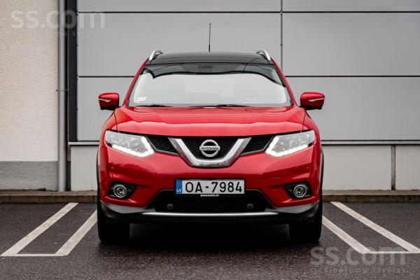 Red Nissan X-Trail 2014 in Riga, with an engine capacity of 1.60 L and mileage of 0 thousand km for 10250 €, photo 2 on AUTOMOTO.COM.LV