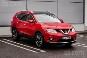 Red Nissan X-Trail 2014 in Riga, with an engine capacity of 1.60 L and mileage of 0 thousand km for 10250 €, photo 3 on AUTOMOTO.COM.LV