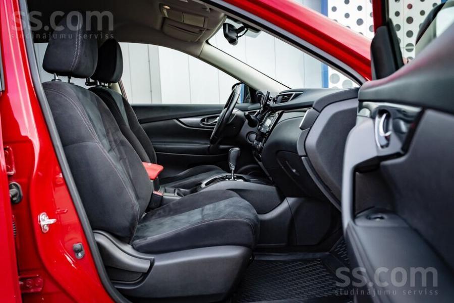 Red Nissan X-Trail 2014 in Riga, with an engine capacity of 1.60 L and mileage of 0 thousand km for 10250 €, photo 11 on AUTOMOTO.COM.LV