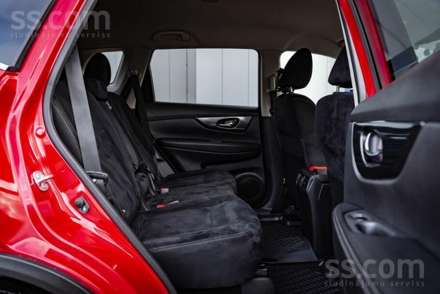 Red Nissan X-Trail 2014 in Riga, with an engine capacity of 1.60 L and mileage of 0 thousand km for 10250 €, photo 13 on AUTOMOTO.COM.LV