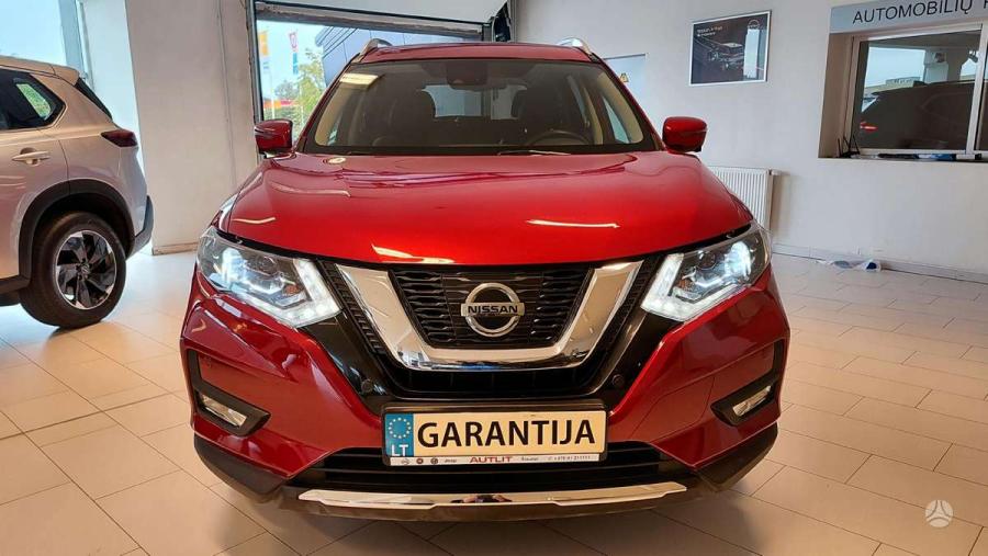 Sarkans Nissan X-Trail 2018 Šauļi, ar dzinēja tilpumu 1.60 L un nobraukumu 65 tūkst. km par 16600 €, foto 2 vietnē AUTOMOTO.COM.LV