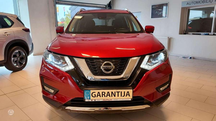 Sarkans Nissan X-Trail 2018 Šauļi, ar dzinēja tilpumu 1.60 L un nobraukumu 65 tūkst. km par 16600 €, foto 2 vietnē AUTOMOTO.COM.LV