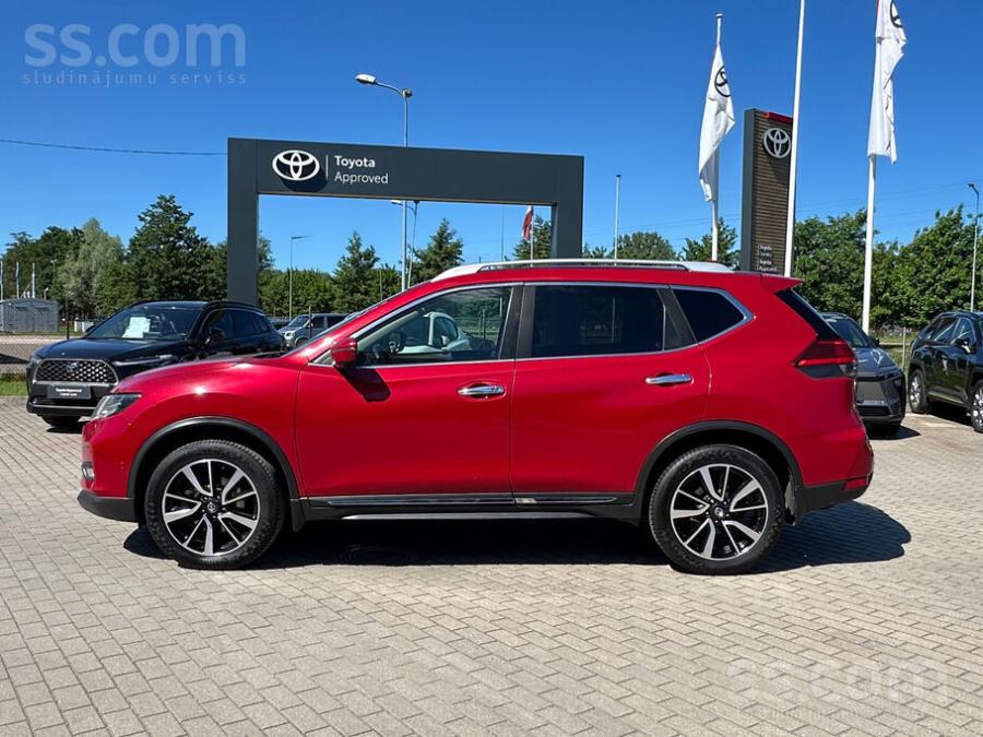 Sarkans Nissan X-Trail 2019 Liepāja, ar dzinēja tilpumu 1.60 L un nobraukumu 218 tūkst. km par 13900 €, foto 3 vietnē AUTOMOTO.COM.LV