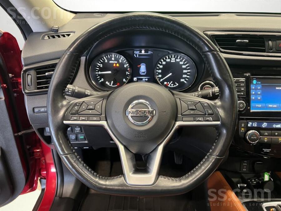 Sarkans Nissan X-Trail 2019 Rīga, ar dzinēja tilpumu 1.30 L un nobraukumu 112 tūkst. km par 16490 €, foto 11 vietnē AUTOMOTO.COM.LV