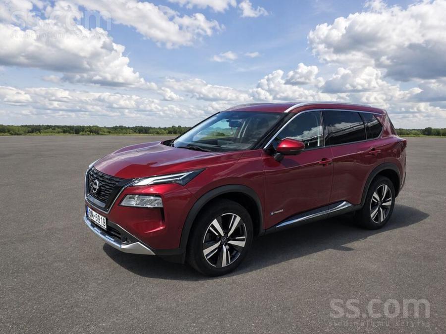 Sarkans Nissan X-Trail 2023 Rīga, ar dzinēja tilpumu 1.50 L un nobraukumu 40 tūkst. km par 33000 €, foto 1 vietnē AUTOMOTO.COM.LV