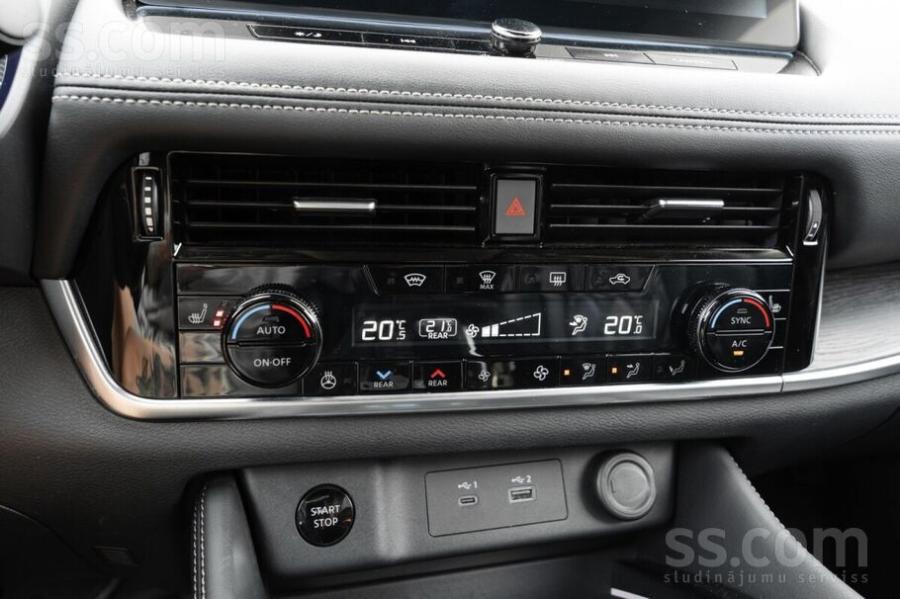 Sarkans Nissan X-Trail 2023 Rīga, ar dzinēja tilpumu 1.50 L un nobraukumu 40 tūkst. km par 33900 €, foto 24 vietnē AUTOMOTO.COM.LV
