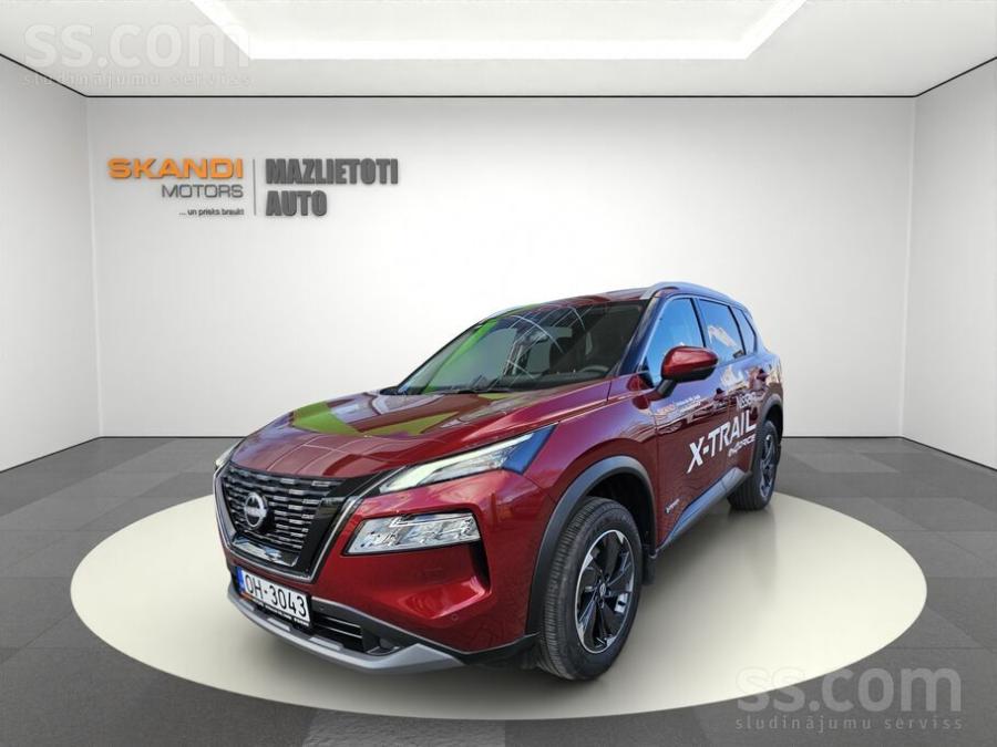 Red Nissan X-Trail 2025 in Liepaja, with an engine capacity of 1.50 L and mileage of 2 thousand km for 39270 €, photo 1 on AUTOMOTO.COM.LV