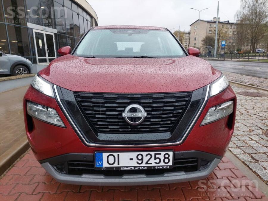 Sarkans Nissan X-Trail 2026 Daugavpils, ar dzinēja tilpumu 1.50 L un nobraukumu 3 tūkst. km par 39773 €, foto 3 vietnē AUTOMOTO.COM.LV