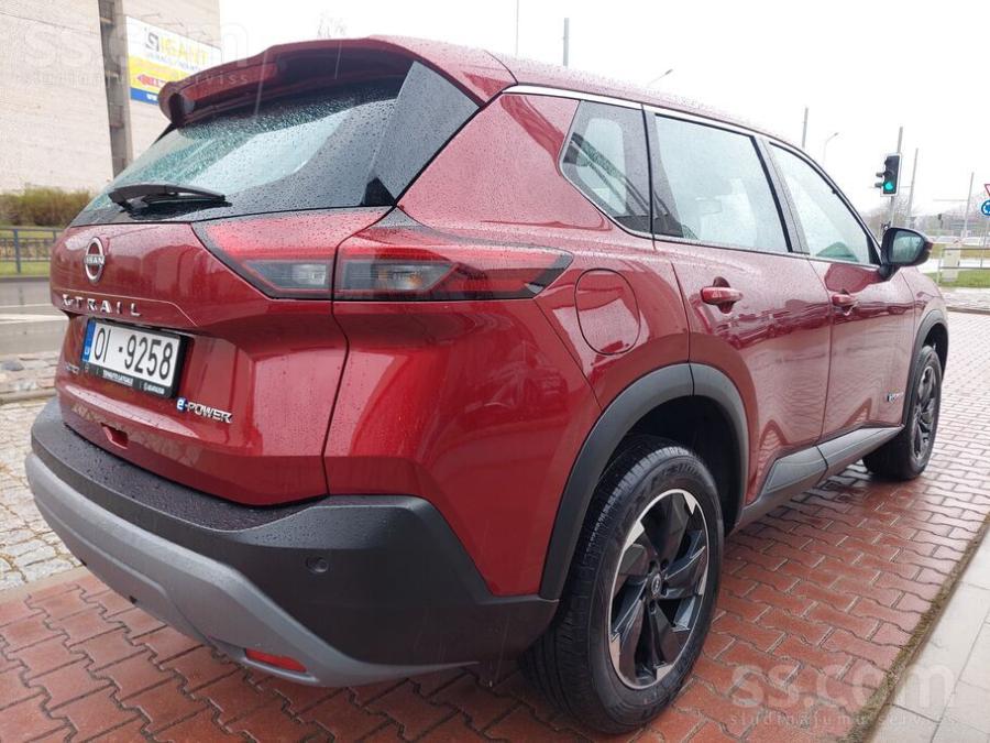 Sarkans Nissan X-Trail 2026 Daugavpils, ar dzinēja tilpumu 1.50 L un nobraukumu 3 tūkst. km par 39773 €, foto 5 vietnē AUTOMOTO.COM.LV