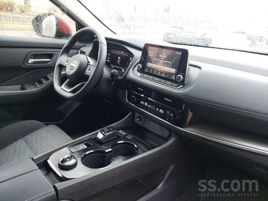 Sarkans Nissan X-Trail 2026 Daugavpils, ar dzinēja tilpumu 1.50 L un nobraukumu 3 tūkst. km par 39773 €, foto 9 vietnē AUTOMOTO.COM.LV