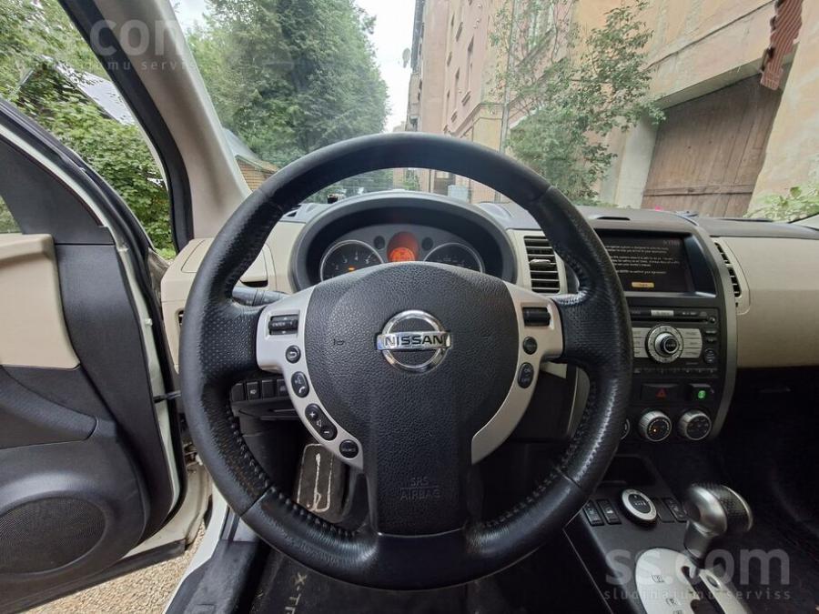 Balts Nissan X-Trail 2008 Rīga, ar dzinēja tilpumu 2.50 L un nobraukumu 304 tūkst. km par 1900 €, foto 16 vietnē AUTOMOTO.COM.LV