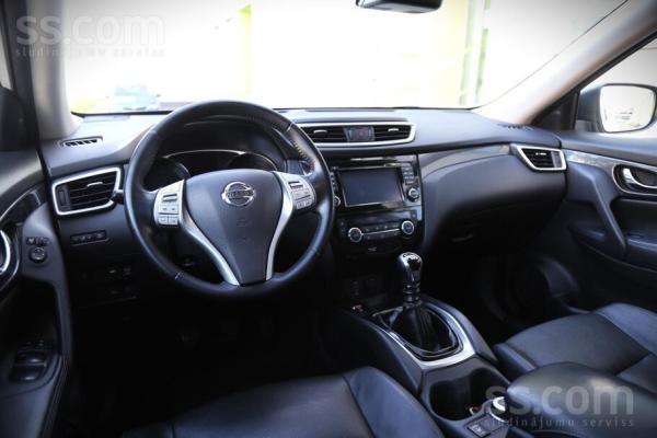 White Nissan X-Trail 2015 in Riga, with an engine capacity of 1.60 L and mileage of 0 thousand km for 7995 €, photo 7 on AUTOMOTO.COM.LV