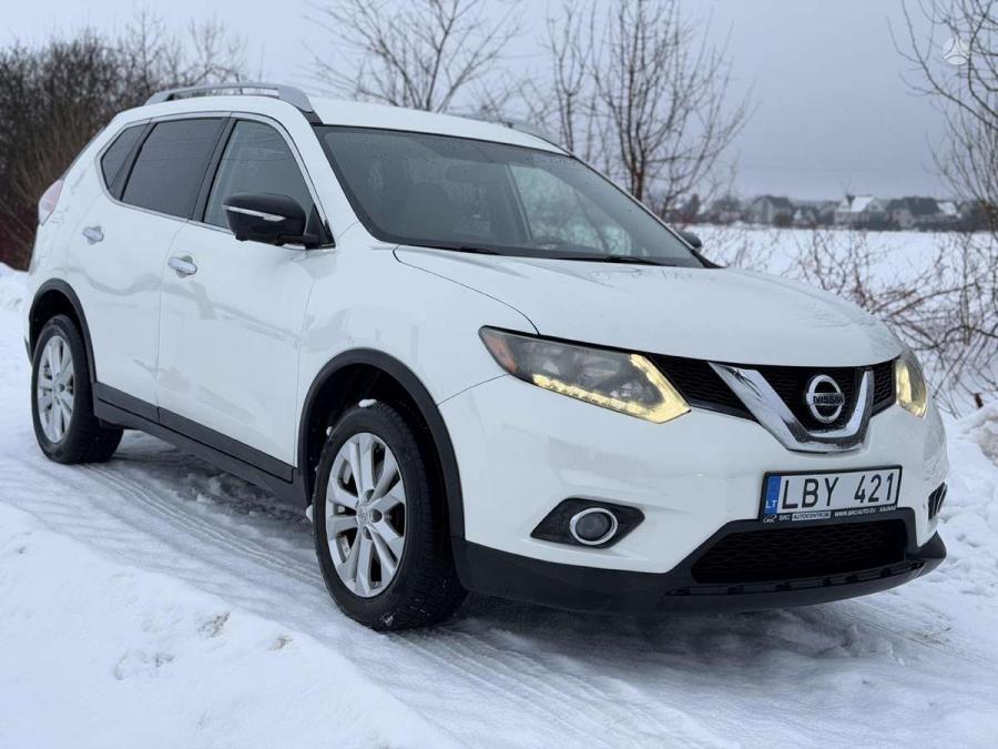 Balts Nissan X-Trail 2015 Kauņa, ar dzinēja tilpumu 2.49 L un nobraukumu 145 tūkst. km par 7750 €, foto 12 vietnē AUTOMOTO.COM.LV