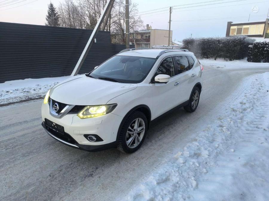 Balts Nissan X-Trail 2015 Marijampole, ar dzinēja tilpumu 1.60 L un nobraukumu 304 tūkst. km par 7350 €, foto 1 vietnē AUTOMOTO.COM.LV
