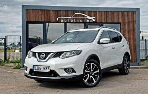 Balts Nissan X-Trail 2015 Viļņa, ar dzinēja tilpumu 1.60 L un nobraukumu 124 tūkst. km par 10300 €, foto  vietnē AUTOMOTO.COM.LV